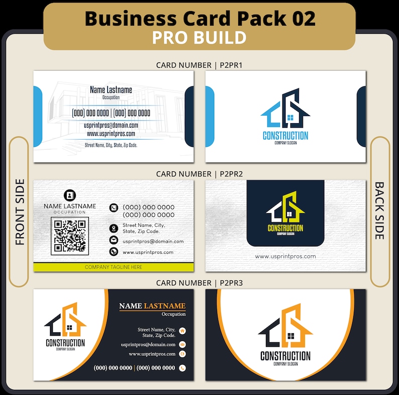 1000 Full Color Business Card Printing With FREE Custom Design & FREE ...