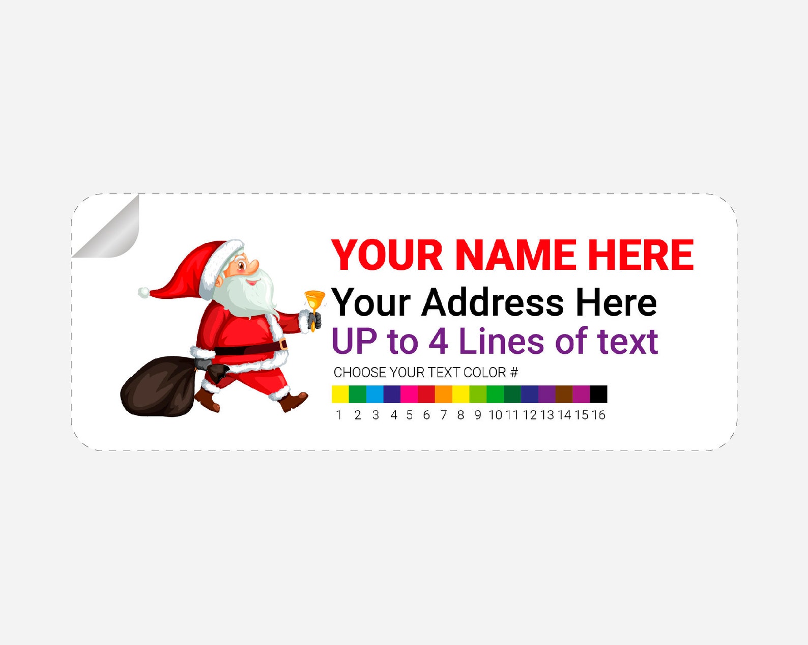 Return Address Labels, Full Color Personalized Mailing Labels, Return ...