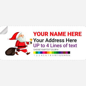 Return Address Labels, Full Color Personalized Mailing Labels, Return ...