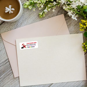 Return Address Labels, Full Color Personalized Mailing Labels, Return ...