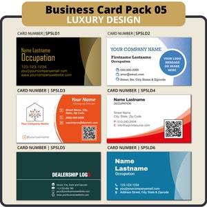 24 Full Color Business Card Printing With FREE Custom Design & FREE ...