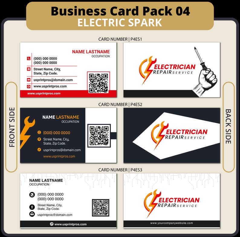 100 Full Color Business Cards Printing, Minimalist Biz Card, Double ...