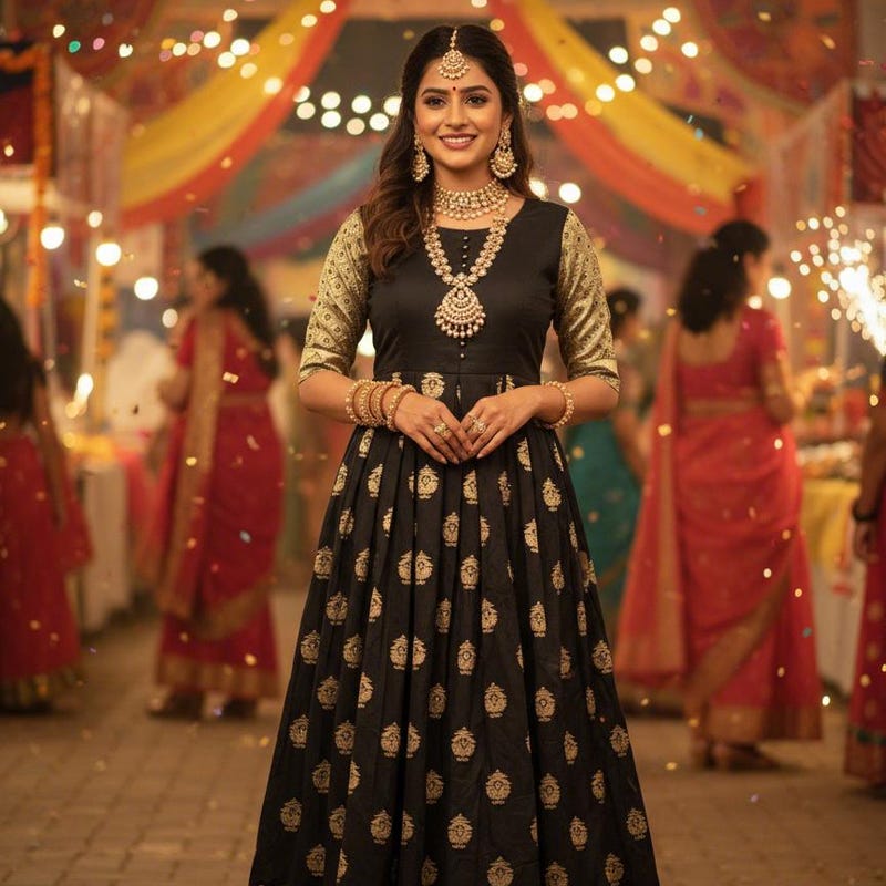 Indian Frock Women - Etsy