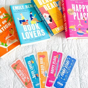 Emily Henry Bookmark Collection | Emily Henry Bookmark | Cute Bookmark ...