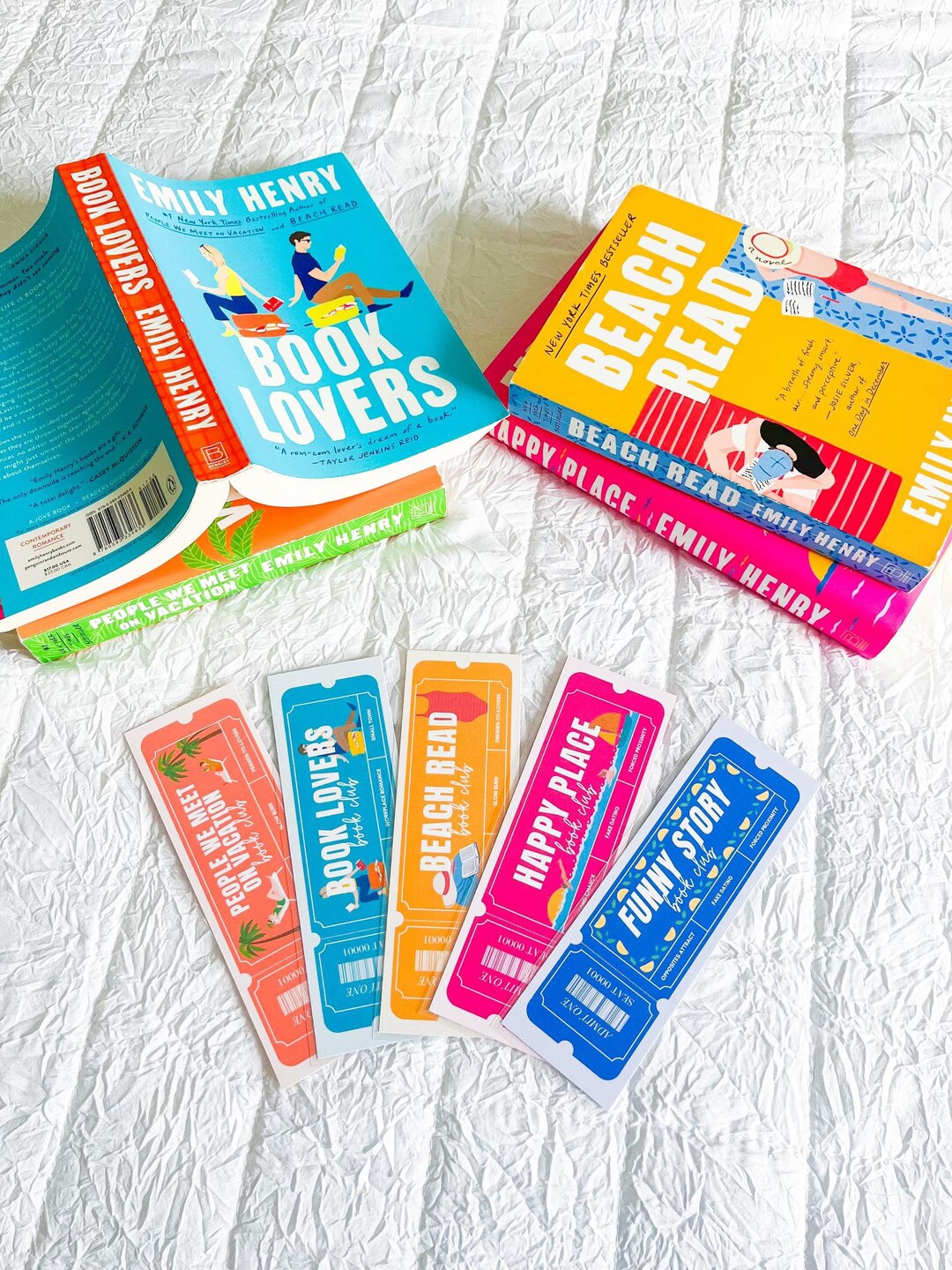 Emily Henry Bookmark Collection | Emily Henry Bookmark | Cute Bookmark ...