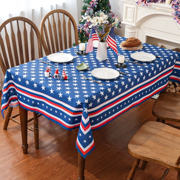 Patriotic Tablecloth - Etsy