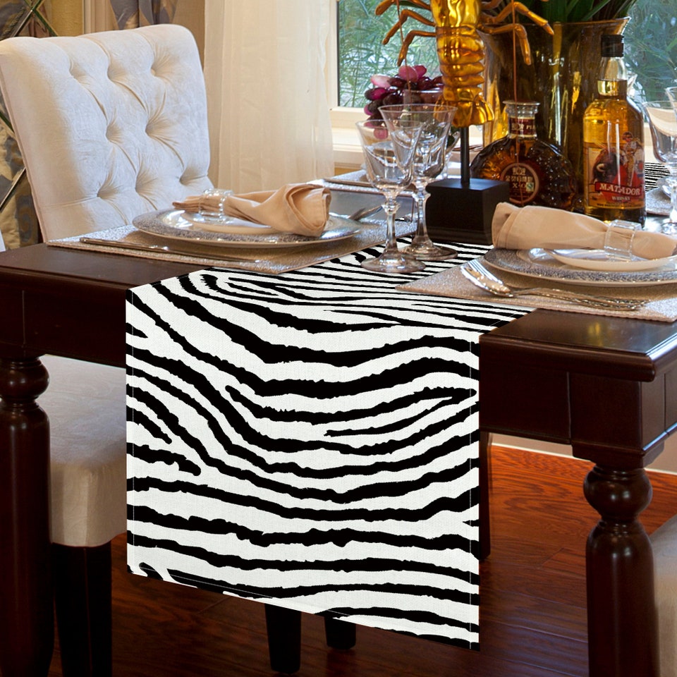 Zebra Table Runner sold by Abdulraouf Harb | SKU 4739605 | 40% OFF ...