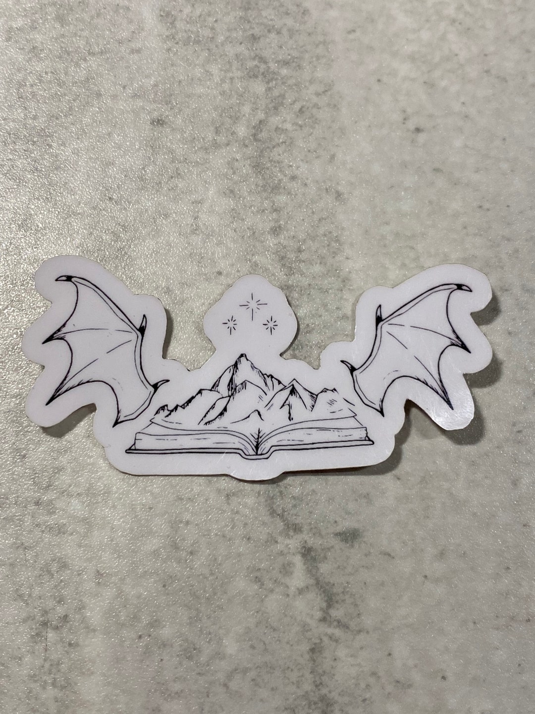 ACOTAR Sticker Book With Illyrian Wings Night Court - Etsy