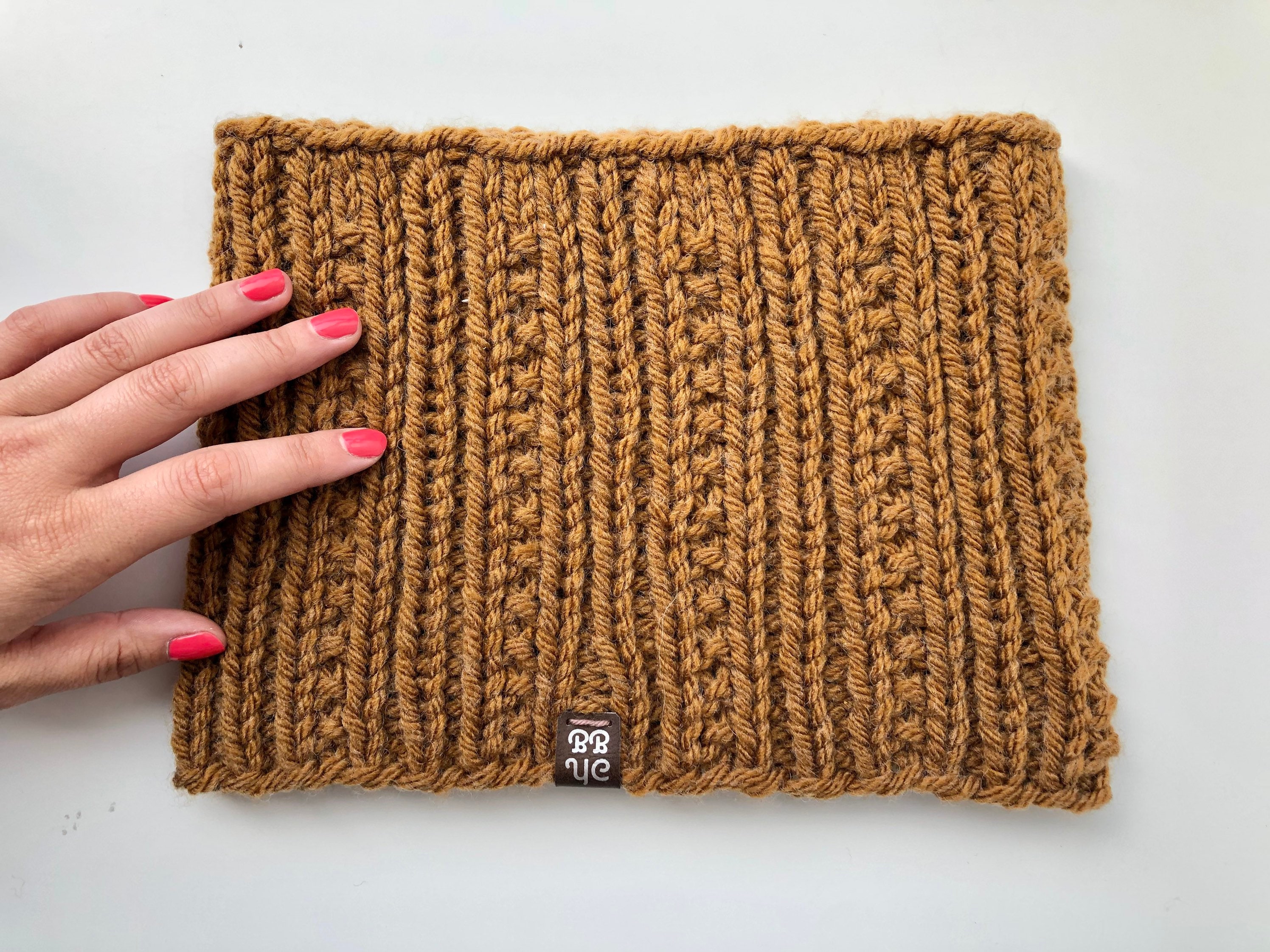 Attic Ladder Cowl KNITTING PATTERN - Etsy