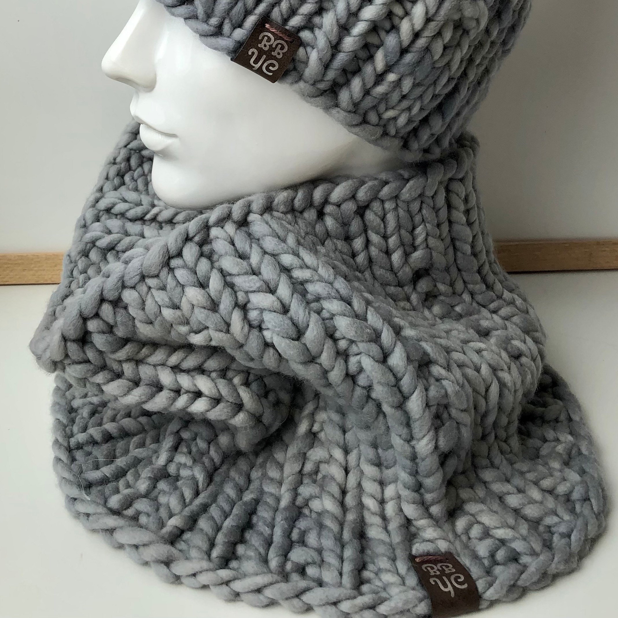 Attic Ladder Cowl KNITTING PATTERN - Etsy