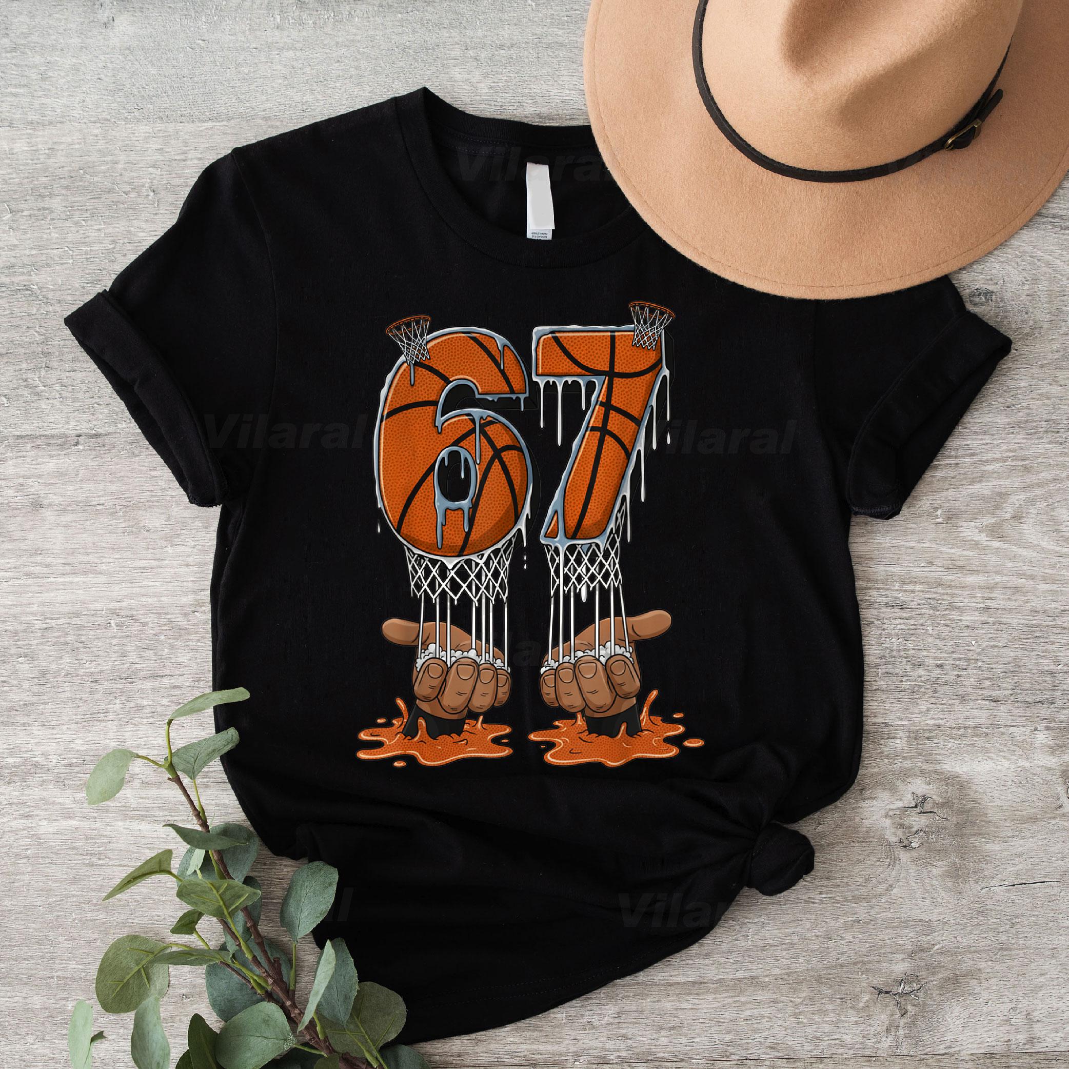 Basketball 67 Six Seven Funny Gen Alpha Meme Drip Png, Basketball 67 ...