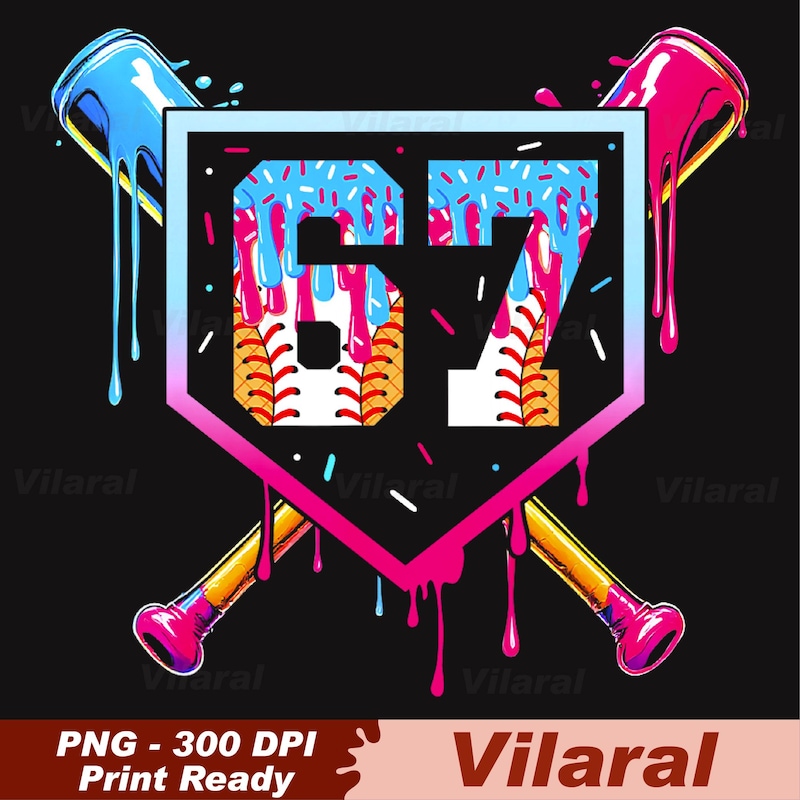 Number 67 Png - Etsy