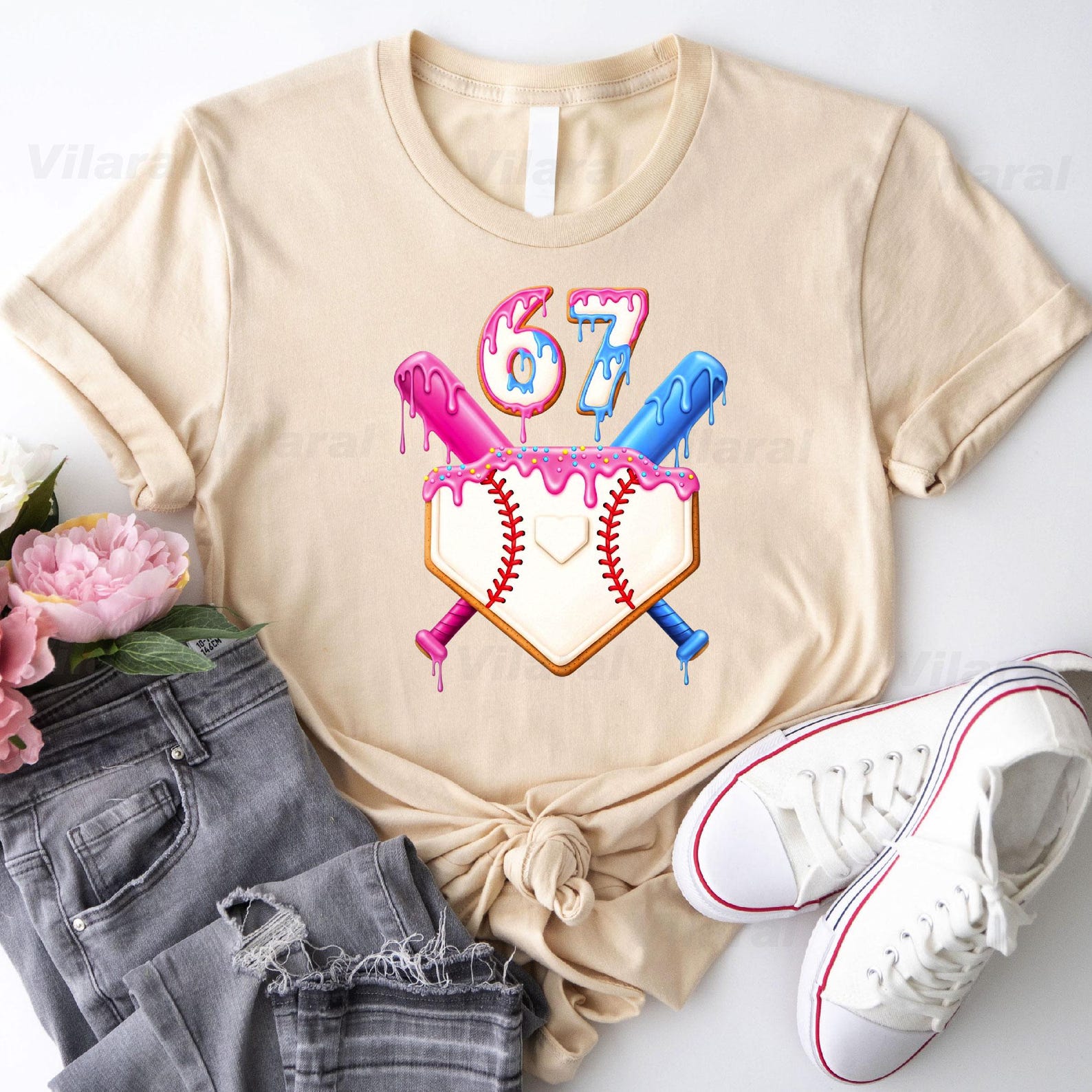 6 7 Baseball Dripping Six Seven Gen Alpha Slang Png, Baseball Drip ...