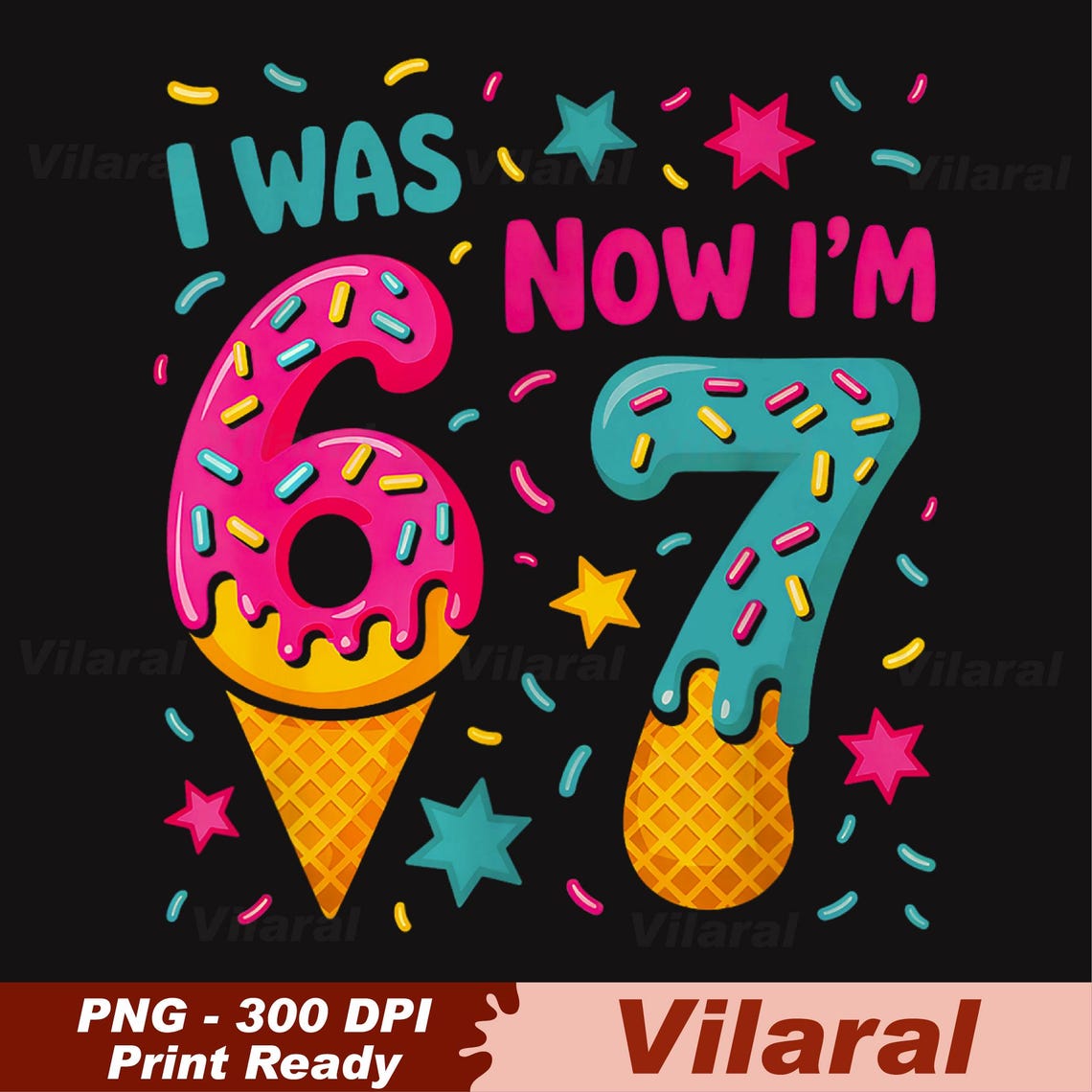 7 Year Old Birthday Was 6 Now I'm 7 Kids Funny Png, 7 Year Old Birthday ...