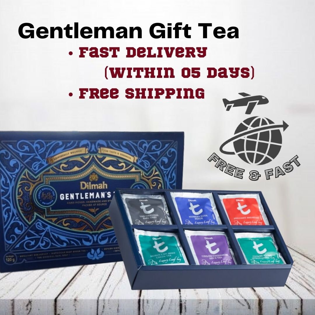 Gentlemans Tea Variety Gift Pack-6x10 Individually Wrapped - Etsy