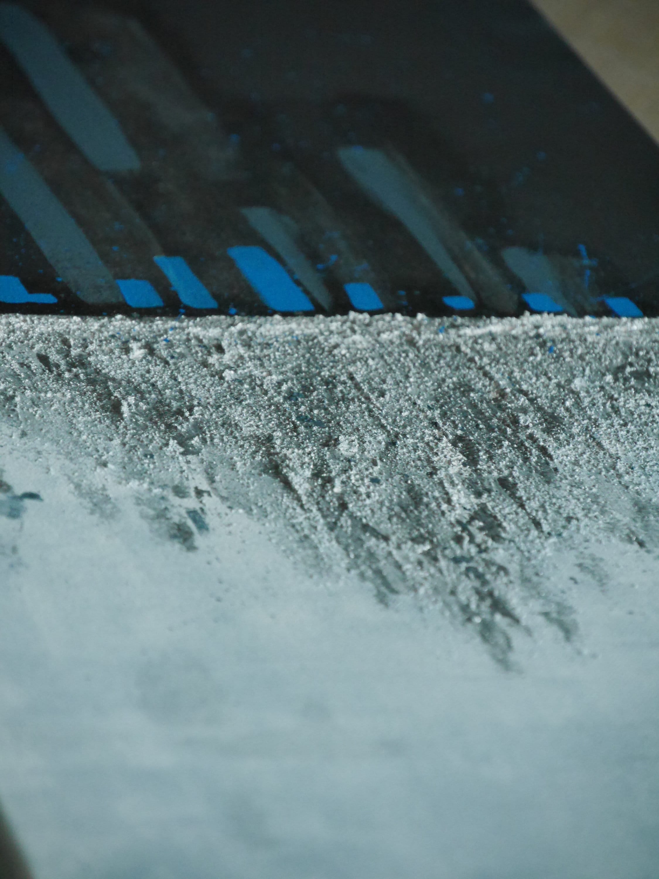 Painting Art & Collectibles Acrylic blue/black/silver glitter abstract ...