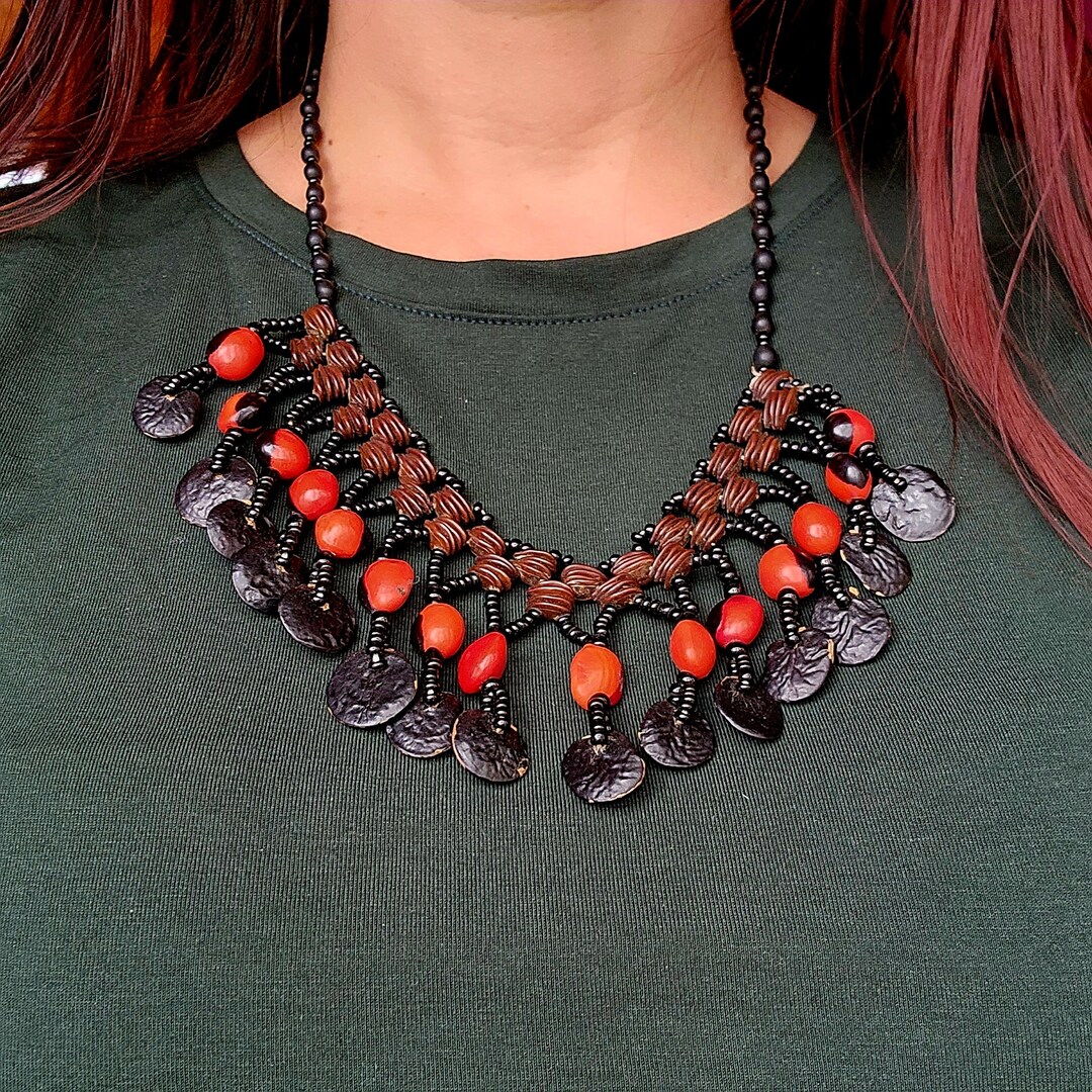 Handmade Necklace From Peru - Etsy