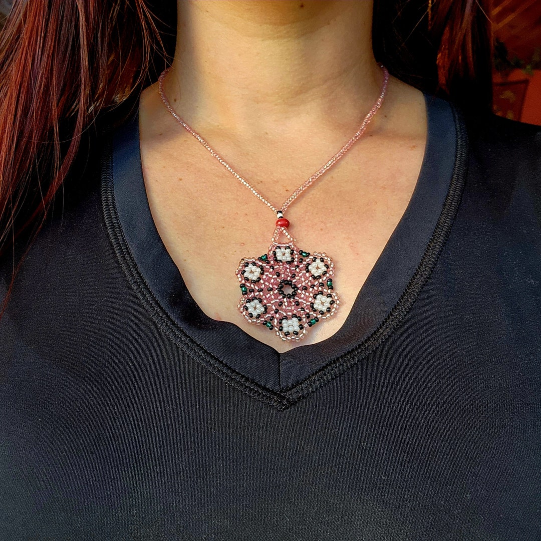 Beaded Peruvian Necklace - Etsy