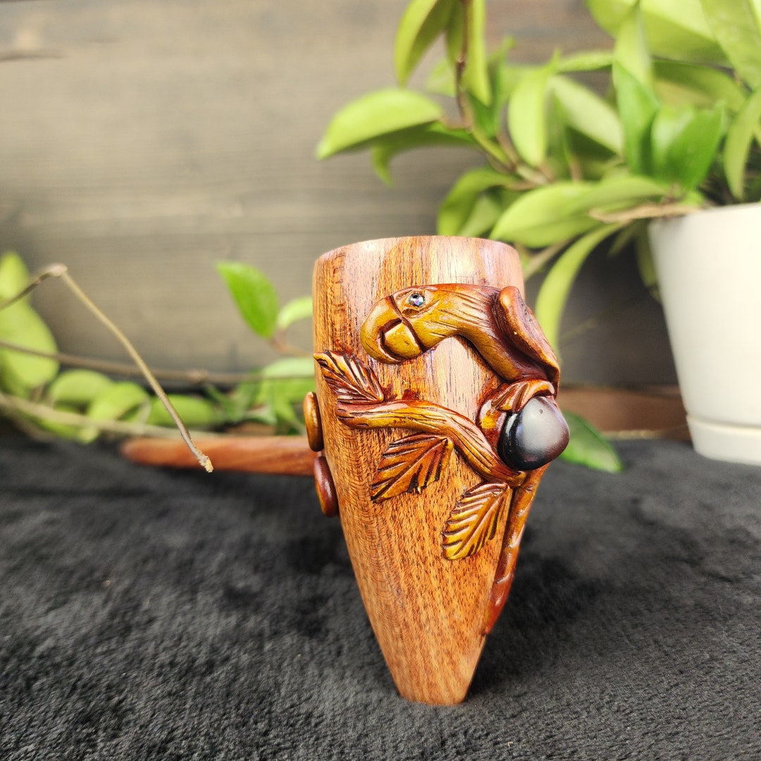 Large Bird Mapacho Smoking Pipes - Etsy