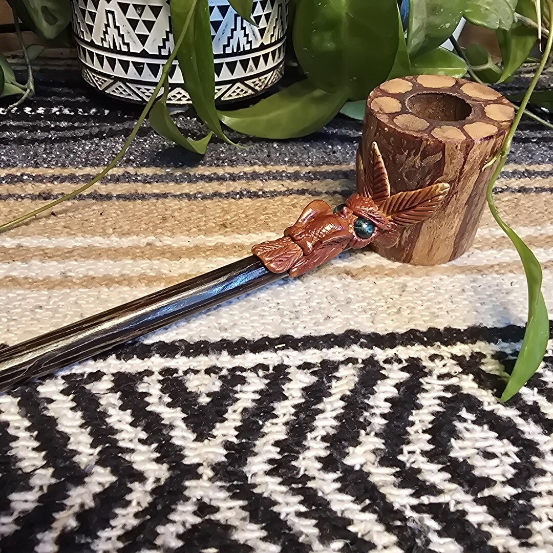 Large Ayauassca Vine Mapacho Smoking Pipe - Etsy