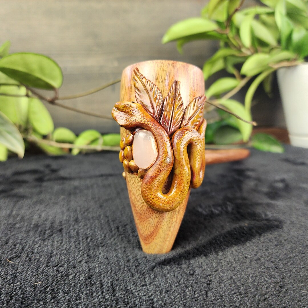 Large Snake Mapacho Smoking Pipes - Etsy