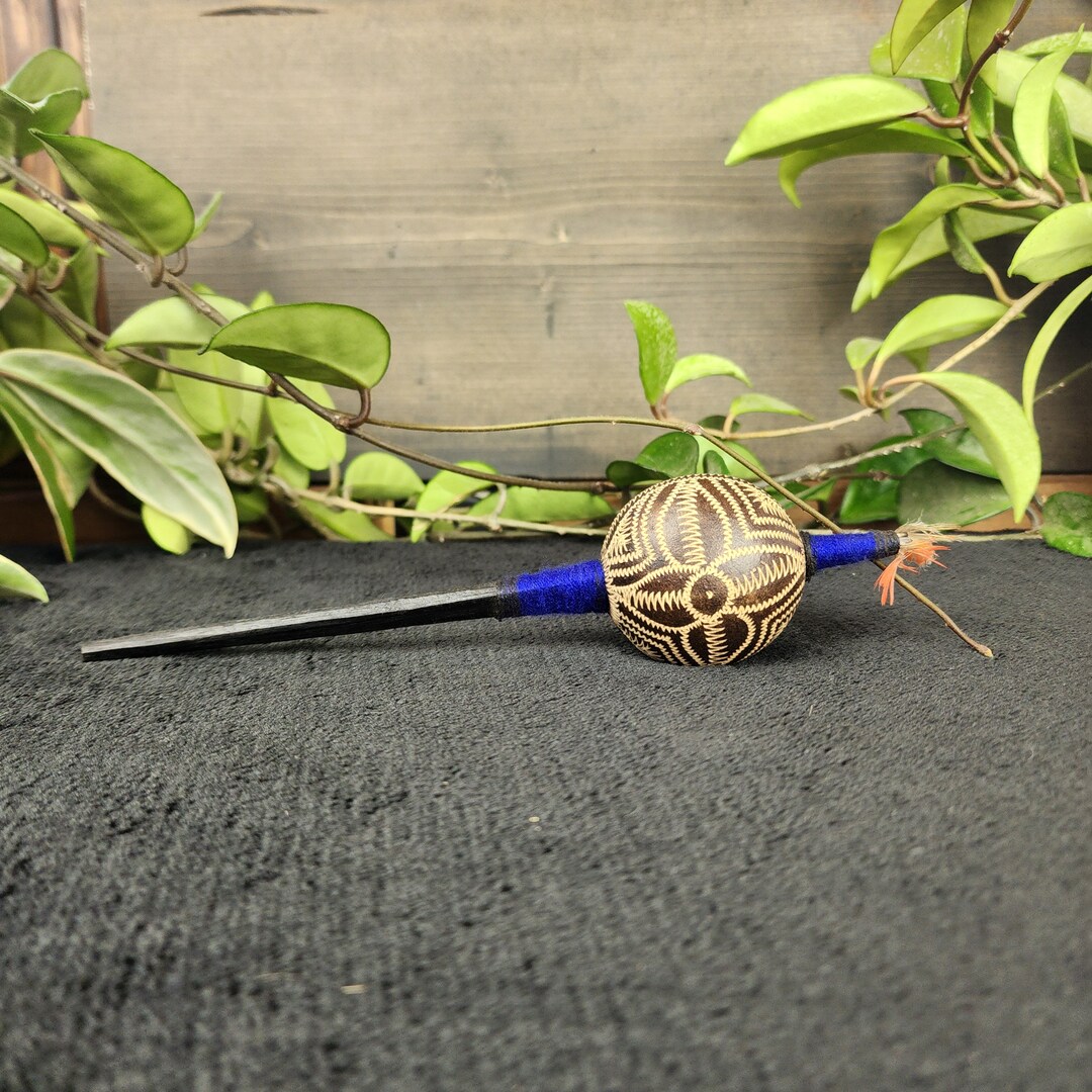 Shipibo Maraca Ceremonial Rattle Carved From Peru - Etsy