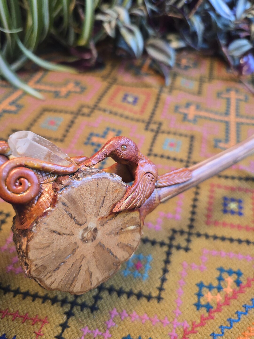 Hummingbird Ayahuasca Vine Tepi Hapé Applicator From Peru - Etsy