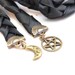 Divinity Braid Black Wiccan Moon Fairy Wedding Handfasting - Etsy