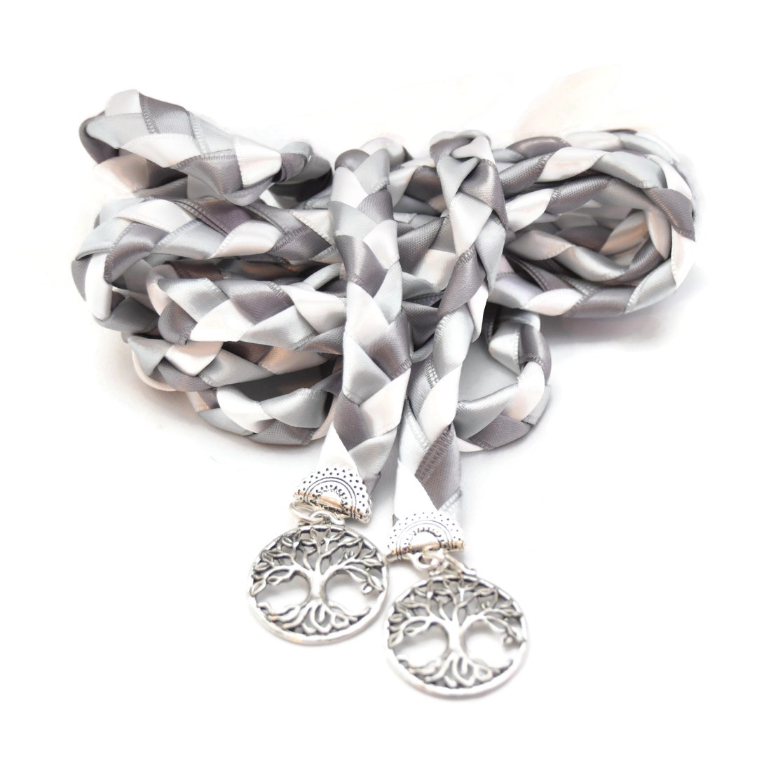 Divinity Braid Pewter Mix Elvish Tree of Life Wedding Handfasting Cord ...
