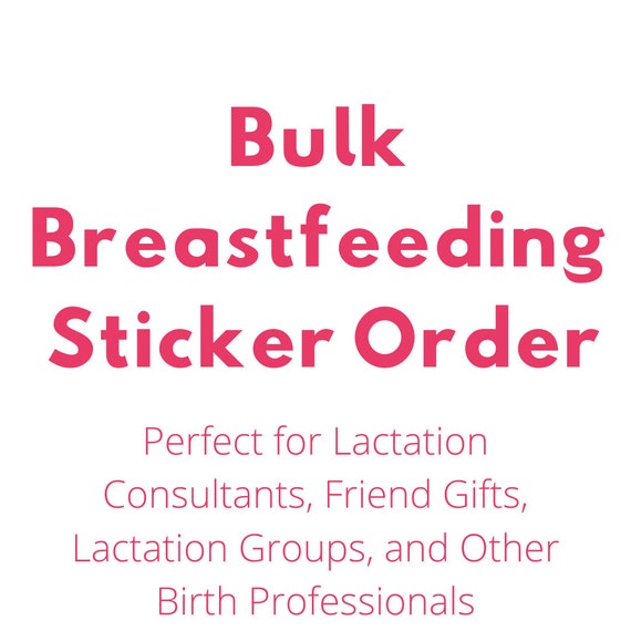 Bulk Breastfeeding Stickers Lactation Consultant | Etsy