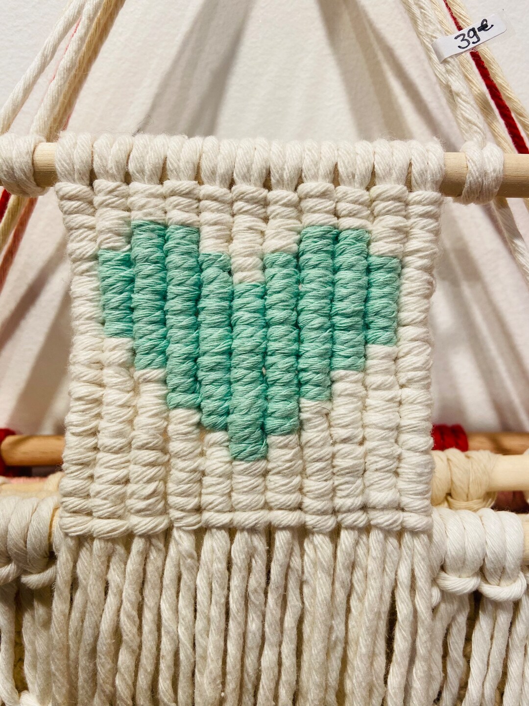 Mini Pixel Art Macrame Hanging - Etsy