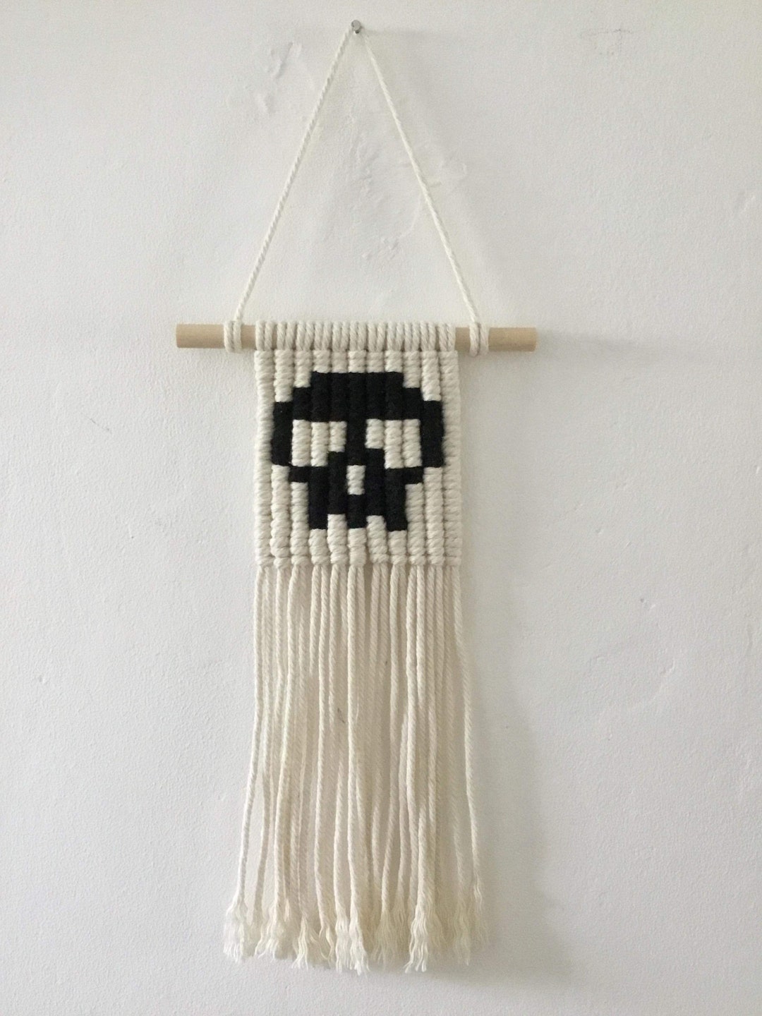 Mini Pixel Art Macrame Hanging - Etsy