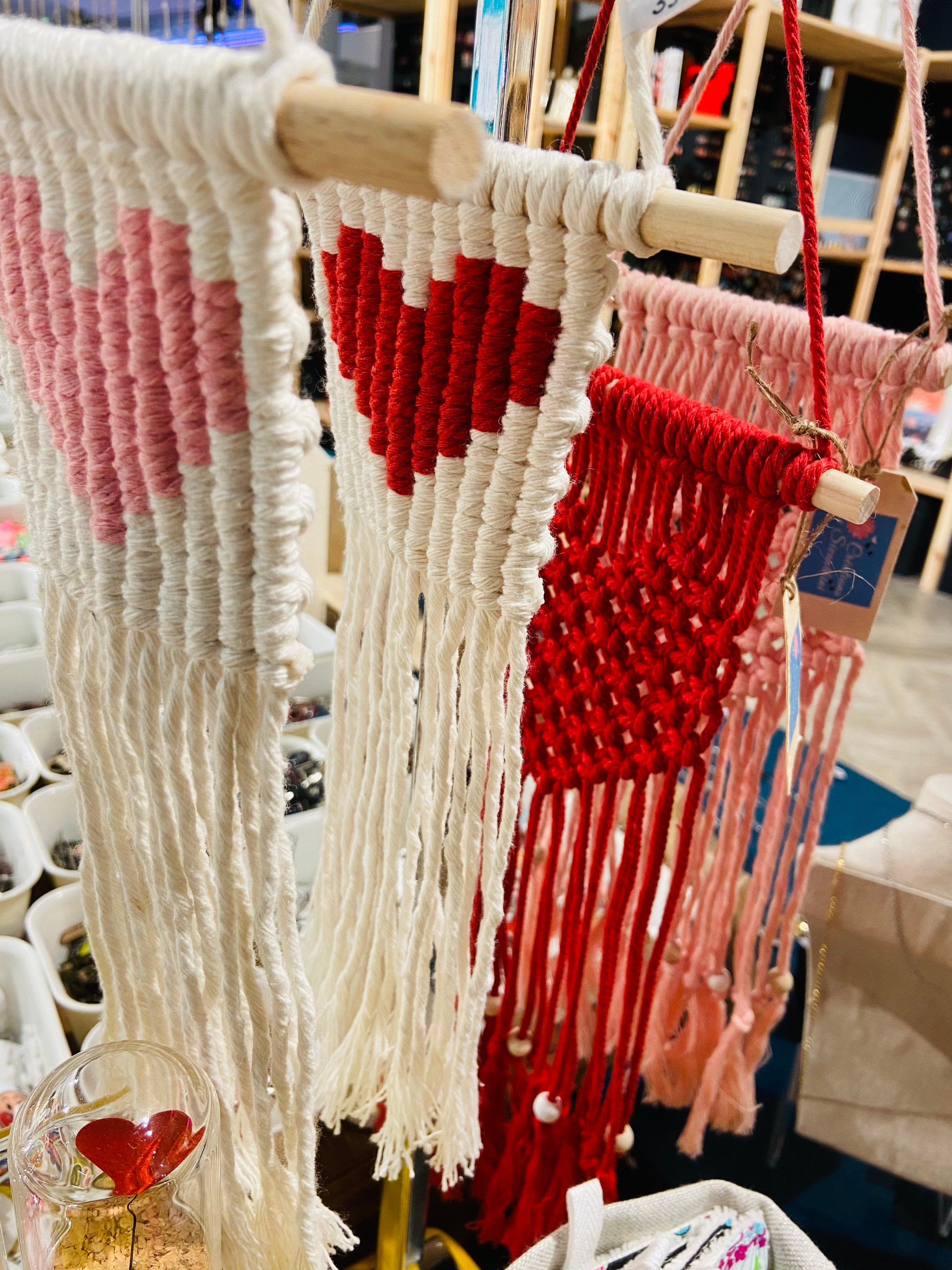 Mini Pixel Art Macrame Hanging - Etsy
