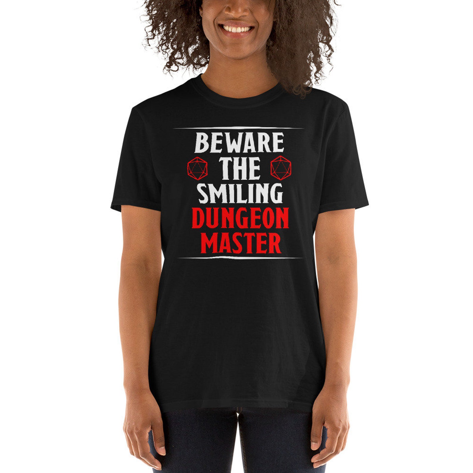 Beware the Smiling Dungeon Master Shirt, Dungeon and Dragons Funny T ...