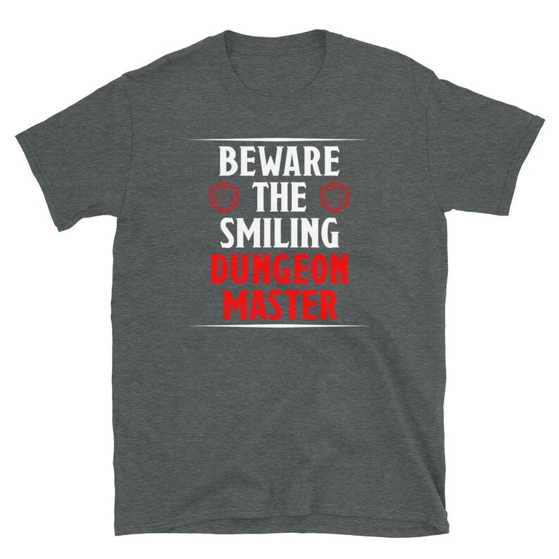 Beware the Smiling Dungeon Master Shirt Dungeon and Dragons - Etsy