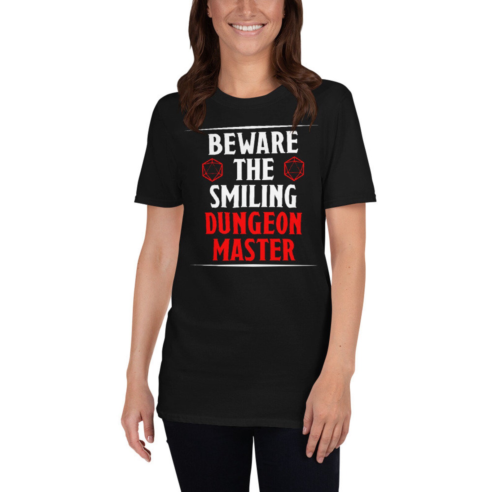 Beware the Smiling Dungeon Master Shirt, Dungeon and Dragons Funny T ...