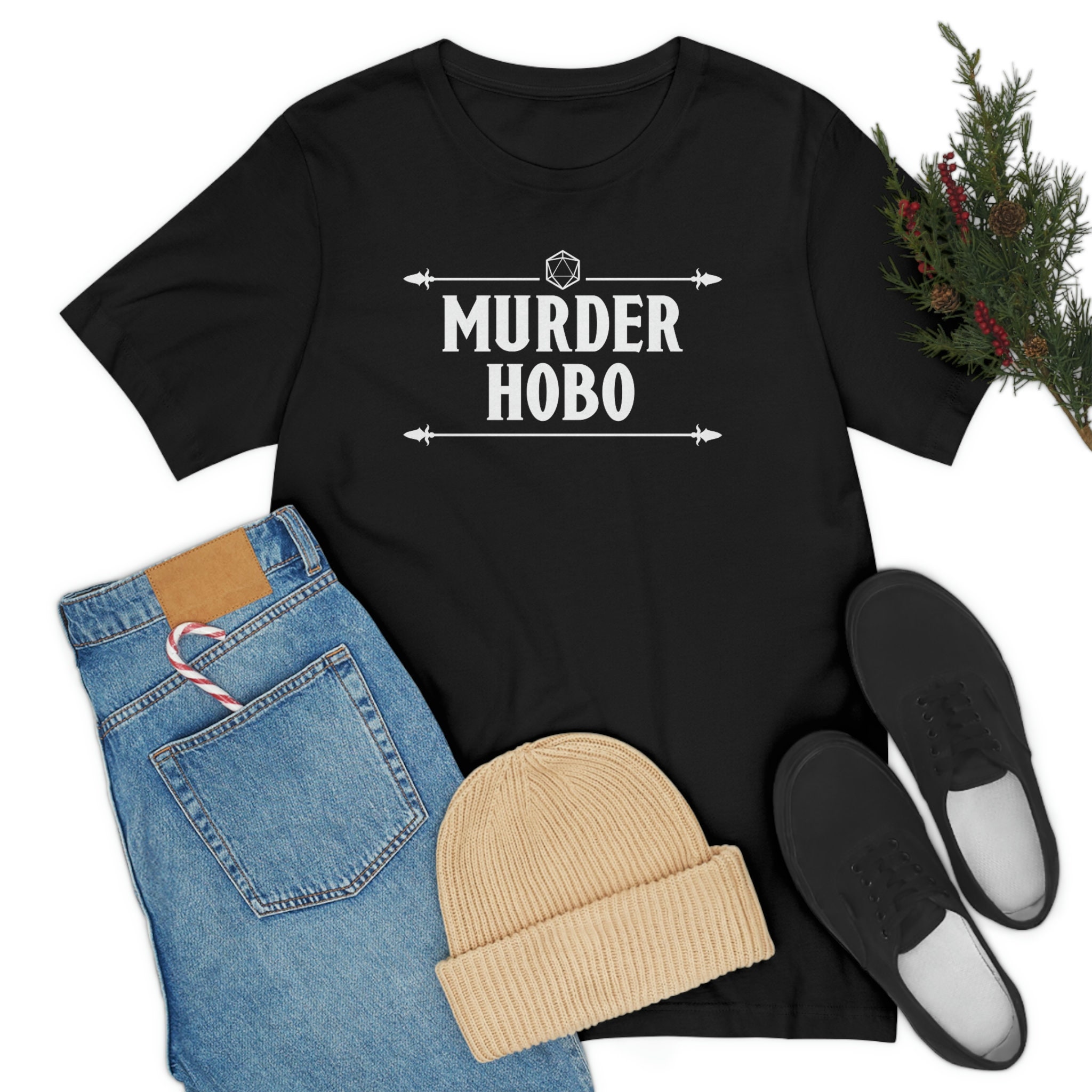 Murder Hobo Shirt, Dungeon and Dragons Funny T-shirt, Dnd Murder Hobo ...