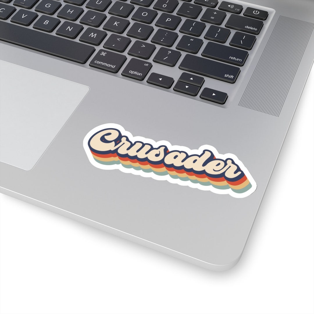 Vintage Crusader Class Sticker, Retro 70s Crusader Gamer Gift, D&D ...