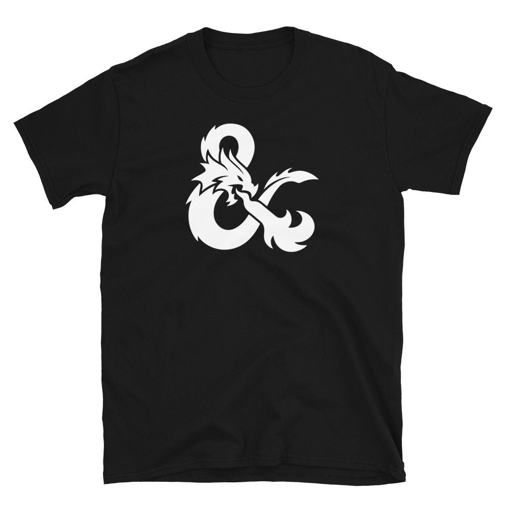 Dungeons and Dragons Logo T-Shirt, DnD Ampersand Shirt, D&D Logo Shirt ...
