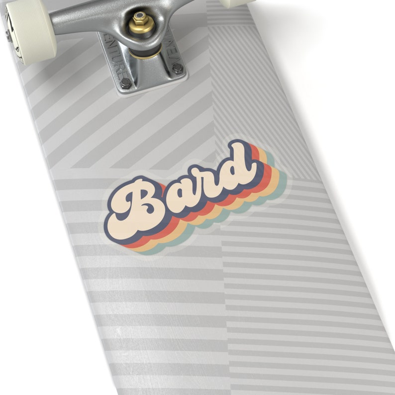 Vintage Dnd Bard Class Gamer Sticker, Retro 70s Bard D&D Sticker Gift ...