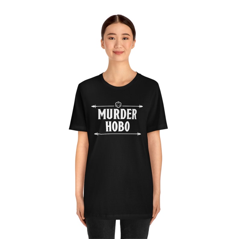 Murder Hobo Shirt, Dungeon and Dragons Funny T-shirt, Dnd Murder Hobo ...