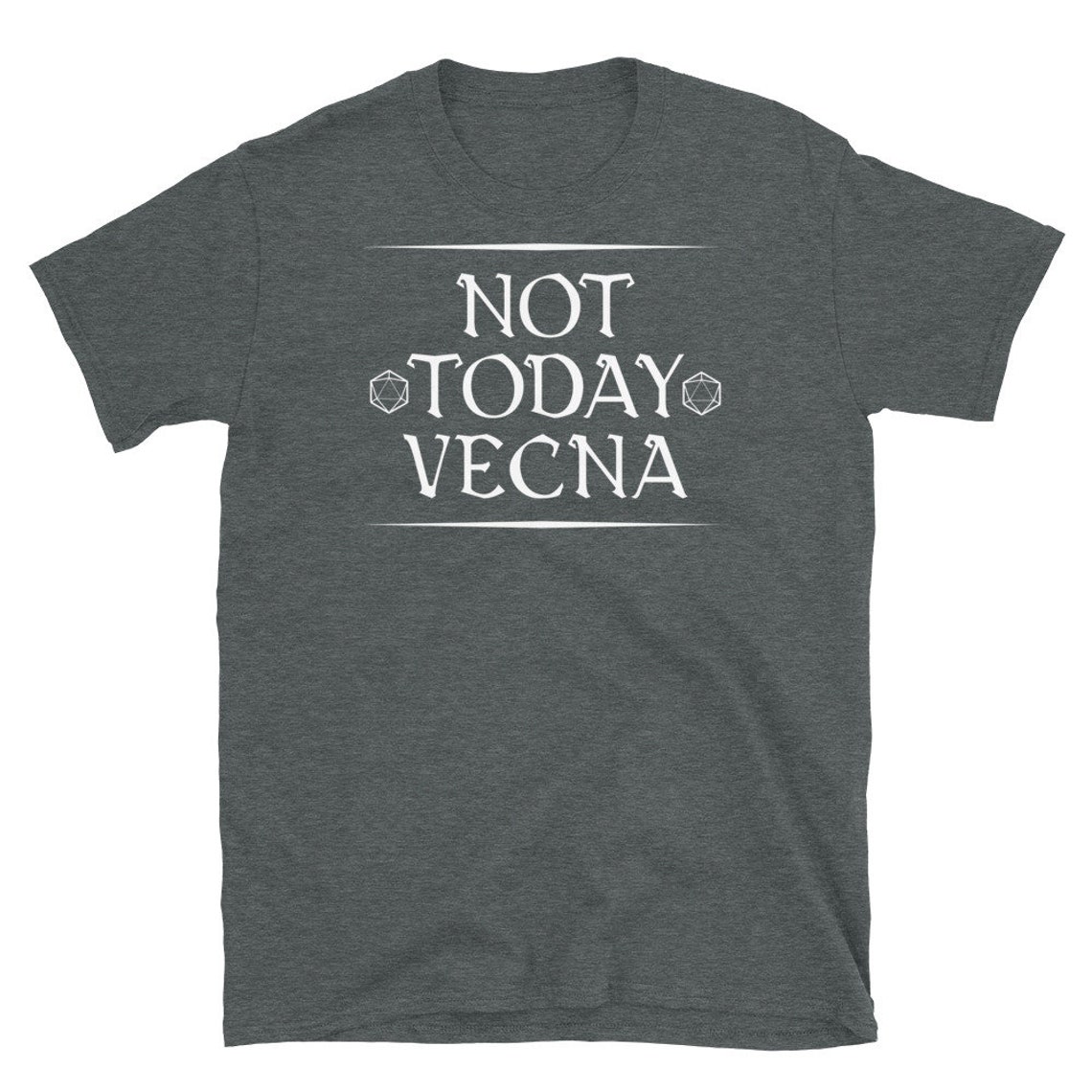 Not Today Vecna Dungeons and Dragons Gift Dnd Shirt D and - Etsy