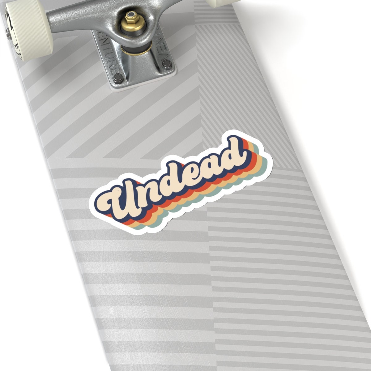 Vintage Dnd Undead Race Gamer Sticker Retro Font 70s Undead - Etsy