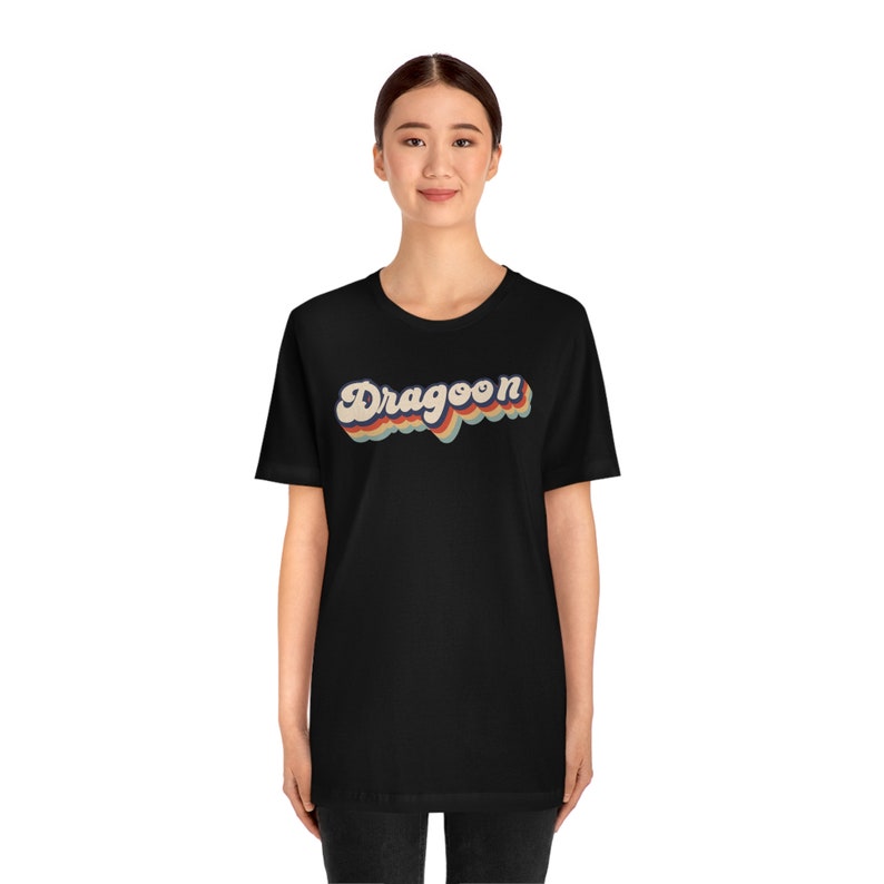 Vintage FF14 Dragoon Shirt, Final Fantasy 14 Dragoon Apparel, Retro 70s ...
