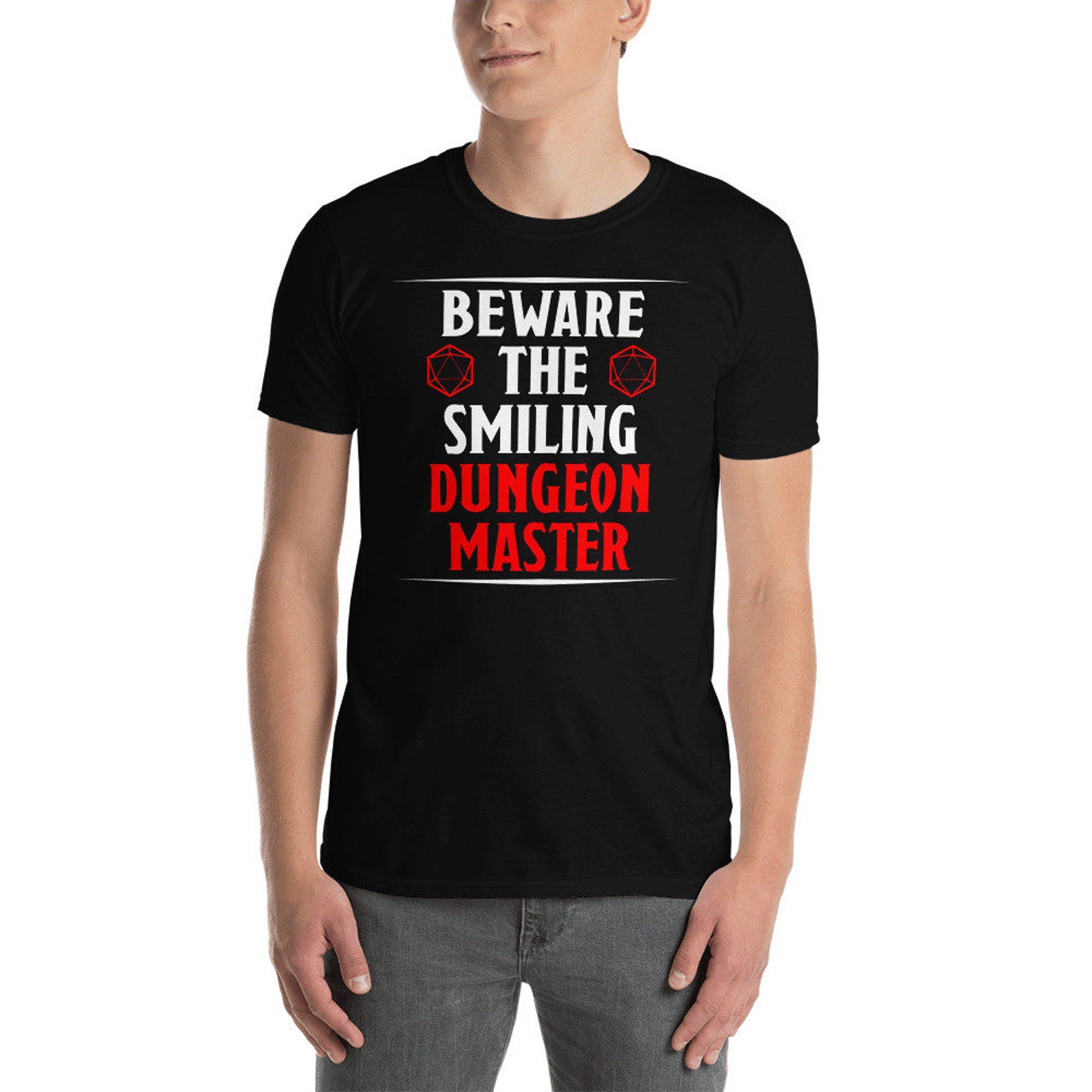 Beware the Smiling Dungeon Master Shirt, Dungeon and Dragons Funny T ...