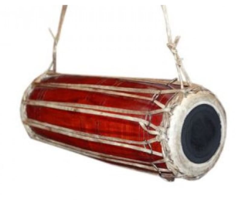 Handmade Nepali Madal Drum: Authentic Folk Instrument - Etsy