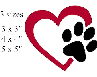 Embroidery Design Paw Print Machine Embroidery Designs Dog Paw Print ...