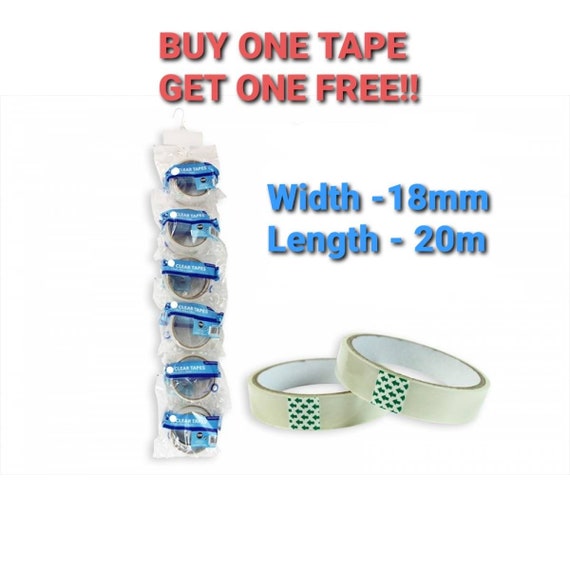 Cello Tape 18mm X 20m Office Essential Clear Cellophane | Etsy