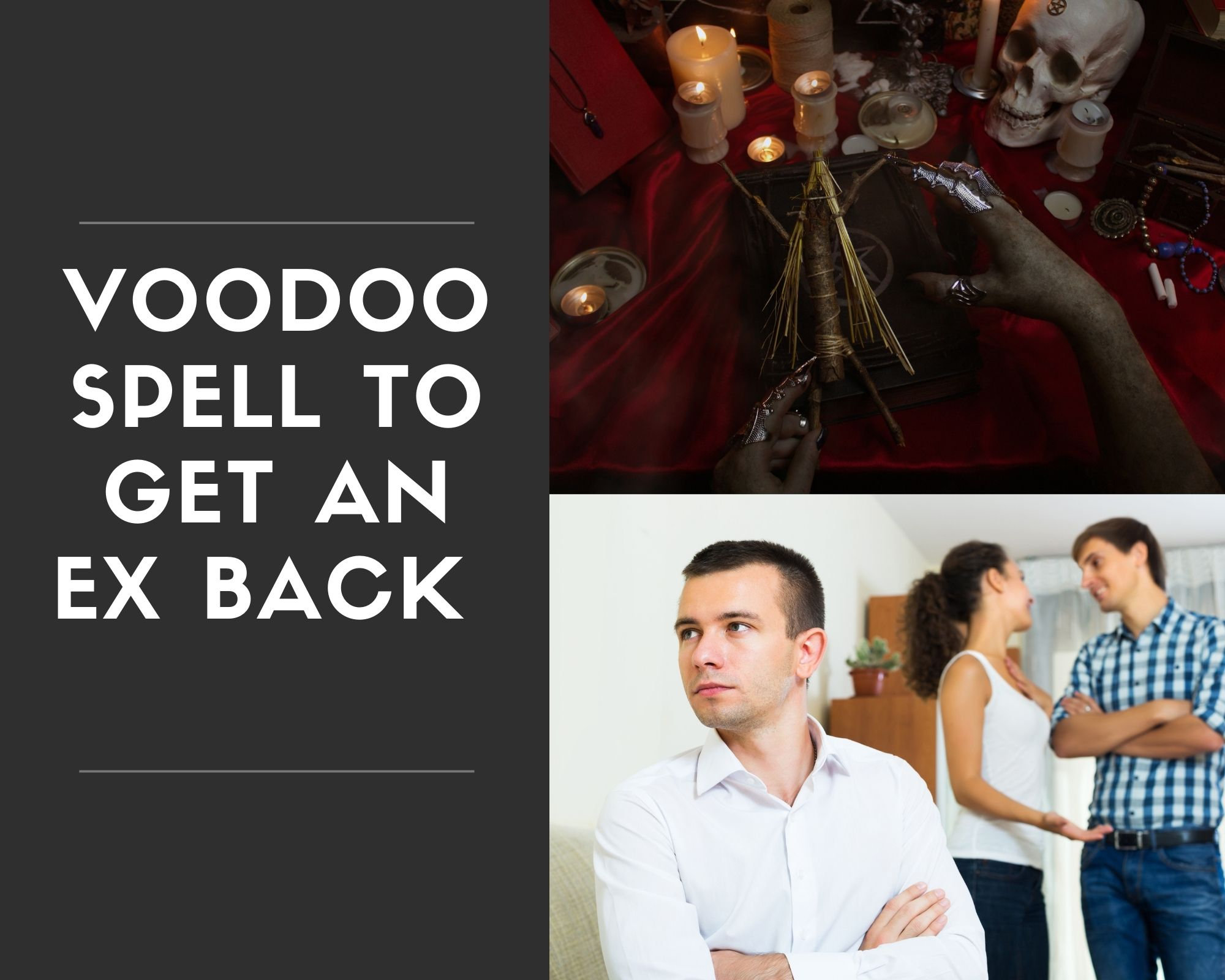 Voodoo Spell to Get an Ex Back Strongest Voodoo Bring Back Ex Spell - Etsy