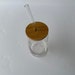 Mini Hearts Glass Can, Iced Coffee Cup, Valentines Day, Heart Glass Cup ...
